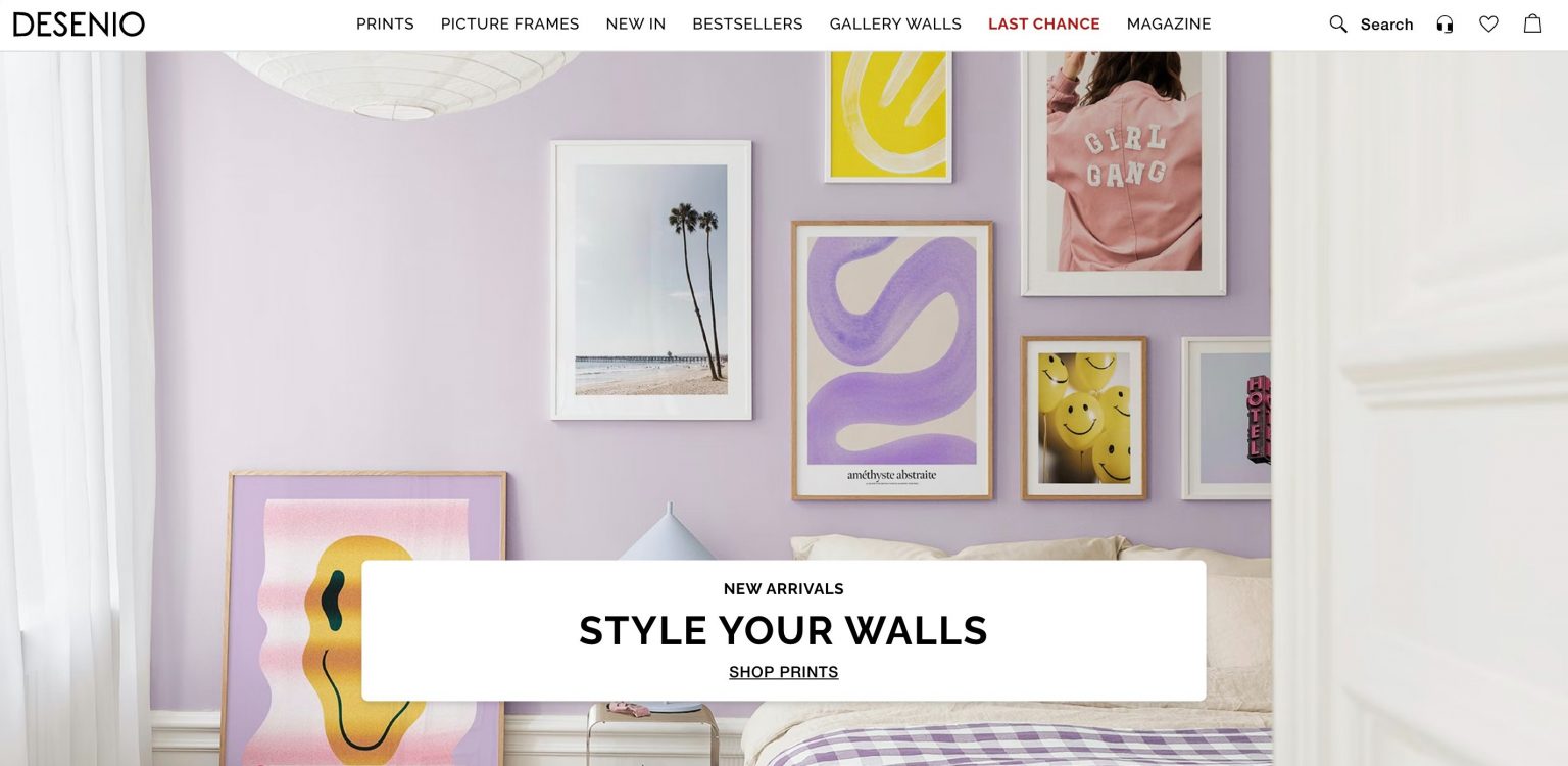 Desenio Review: Desenio Prints and Frames - Emily May Designs