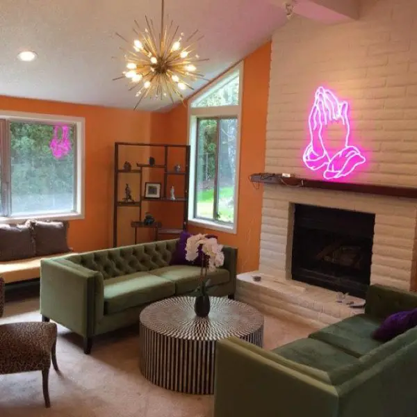 Custom LED Neon Signs - Emily May Designs - Interior Design