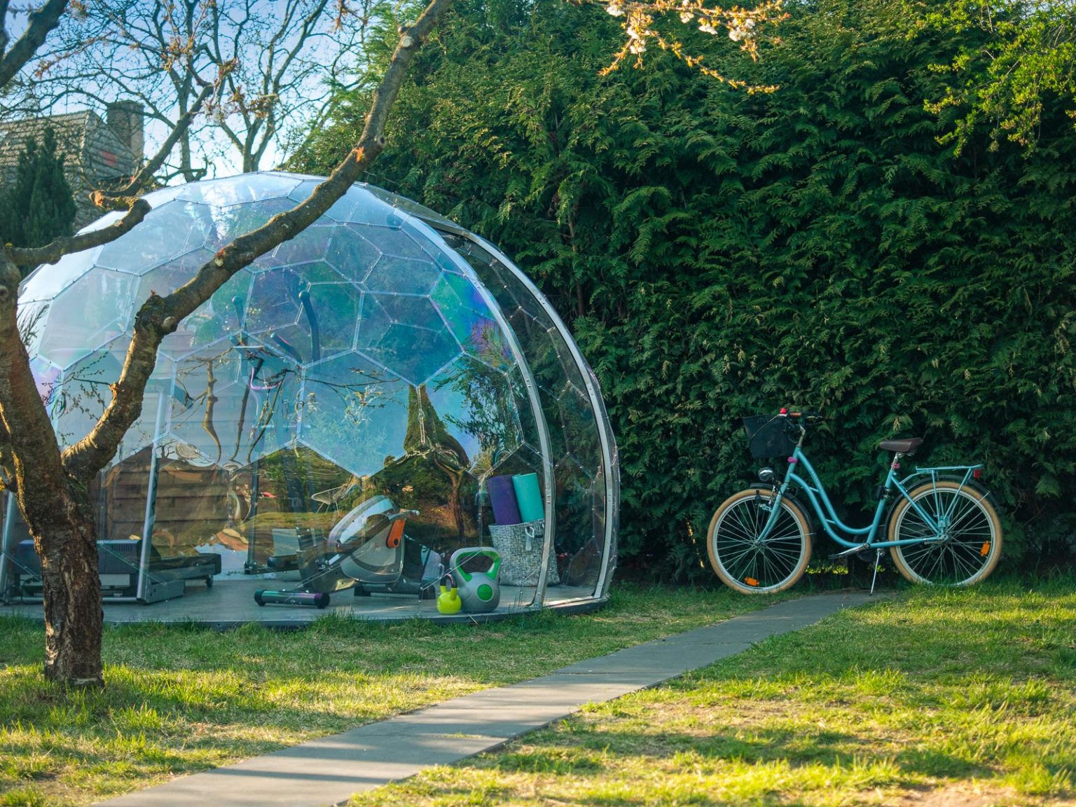 The Perfect Conservatory Alternative: A Garden Dome - Emily May Designs