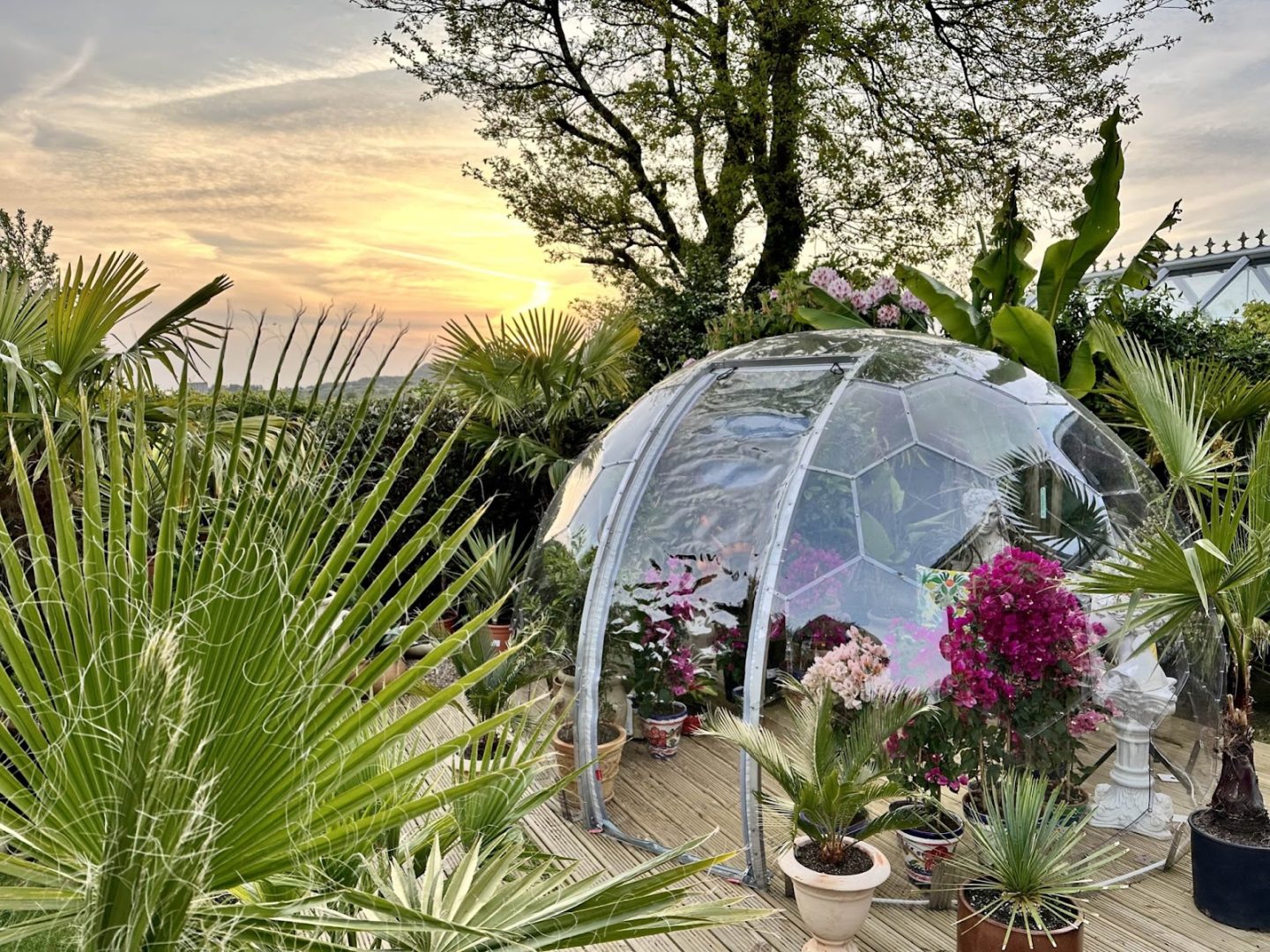 The Perfect Conservatory Alternative: A Garden Dome - Emily May Designs