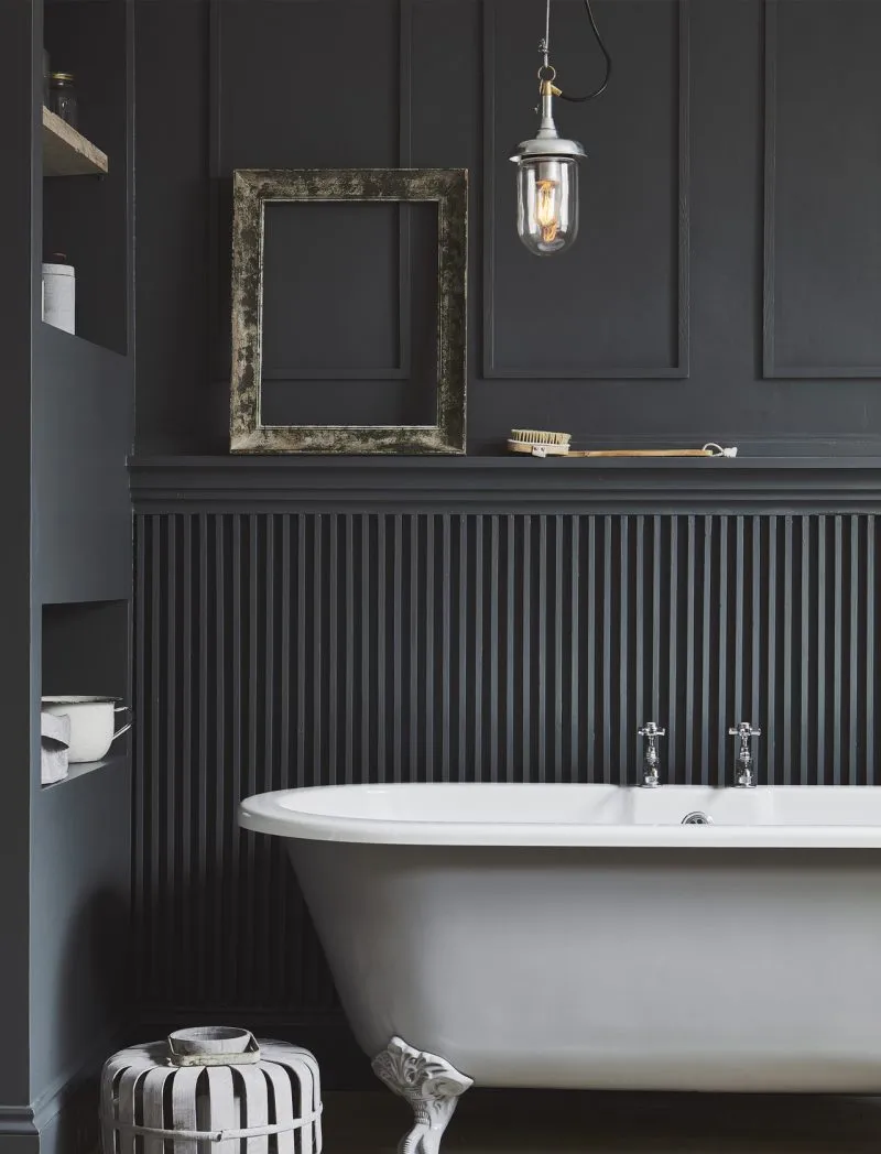 14 Stunning Bathrooms With Panelled Walls - Emily May Designs