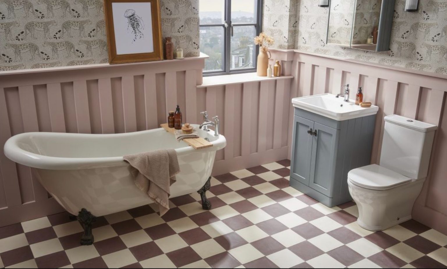 14 Stunning Bathrooms With Panelled Walls - Emily May Designs