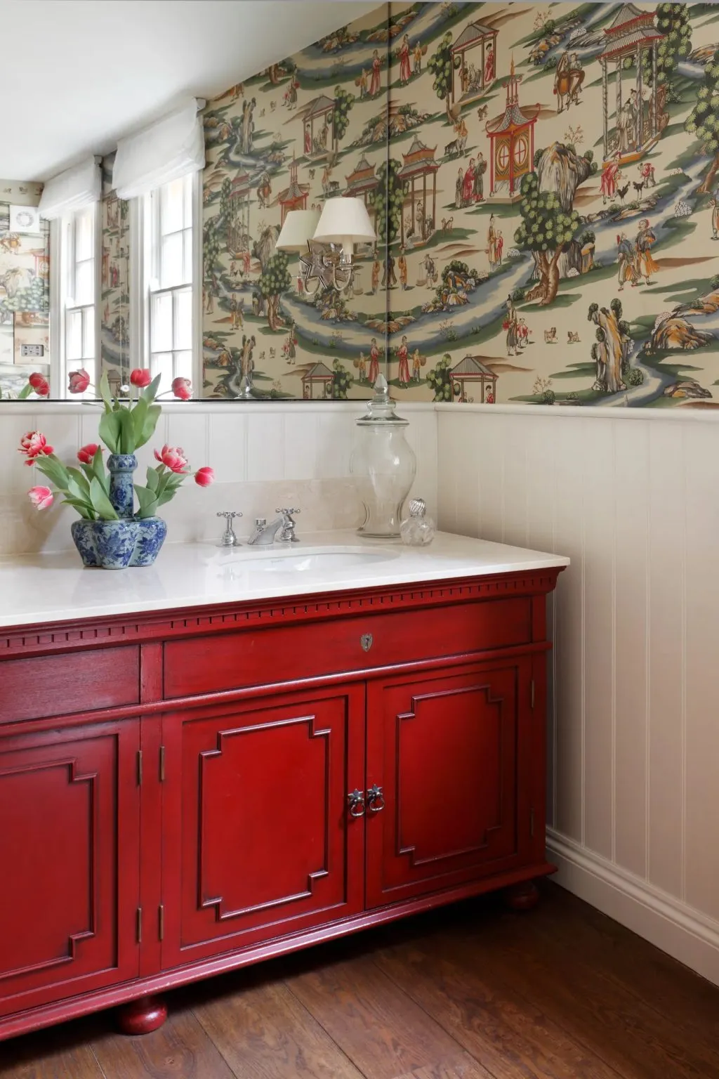 14 Stunning Bathrooms With Panelled Walls - Emily May Designs