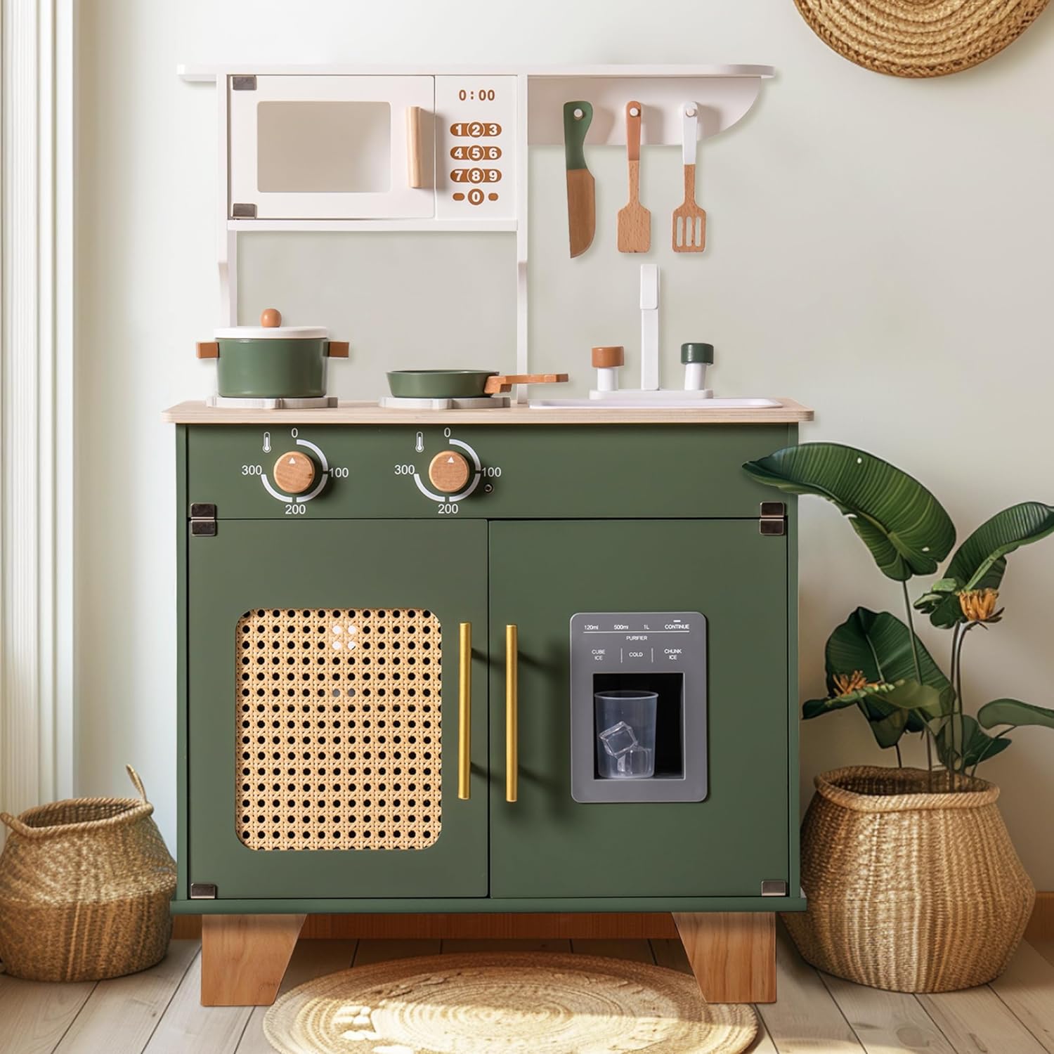 Boho nursery kitchen - Emily May Designs