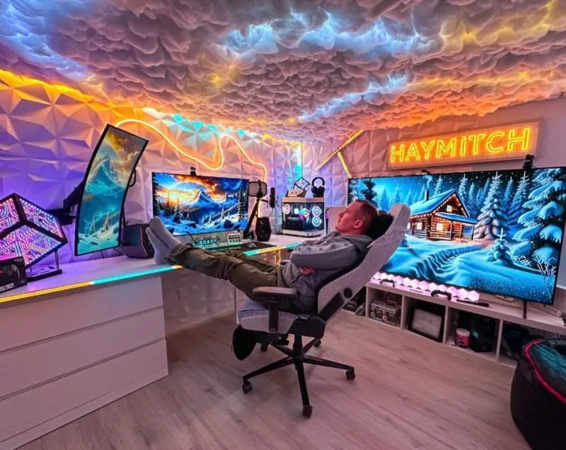 9 Awesome Gaming Room Ideas to Try - Emily May Designs
